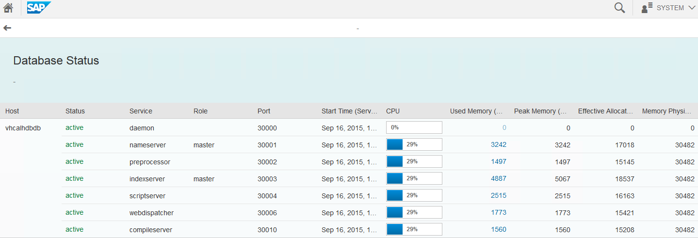 HANA Monitoring Multi-tenancy