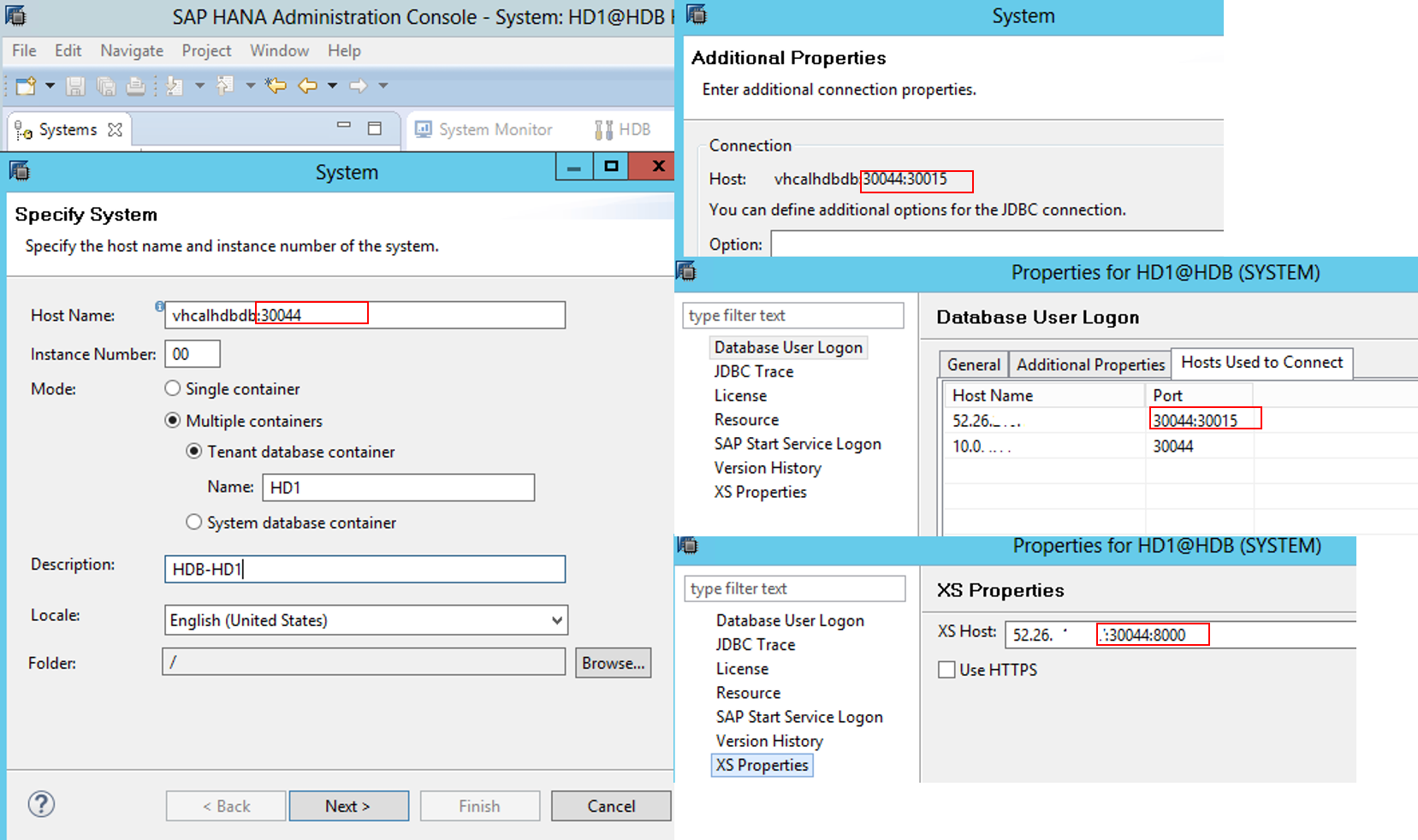 HANA Monitoring Multi-tenancy