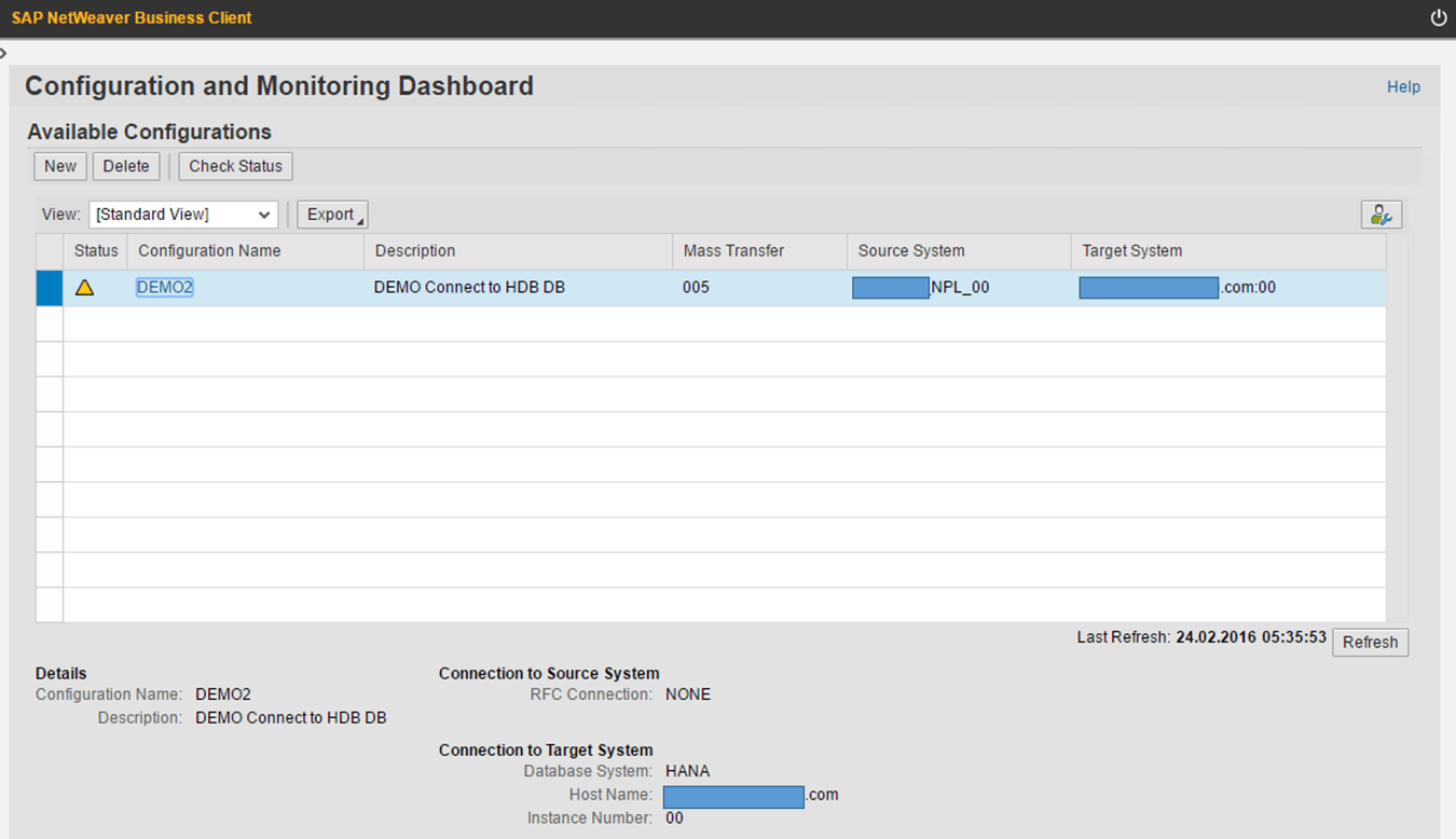 SAP Monitoring features SLT Monitoring