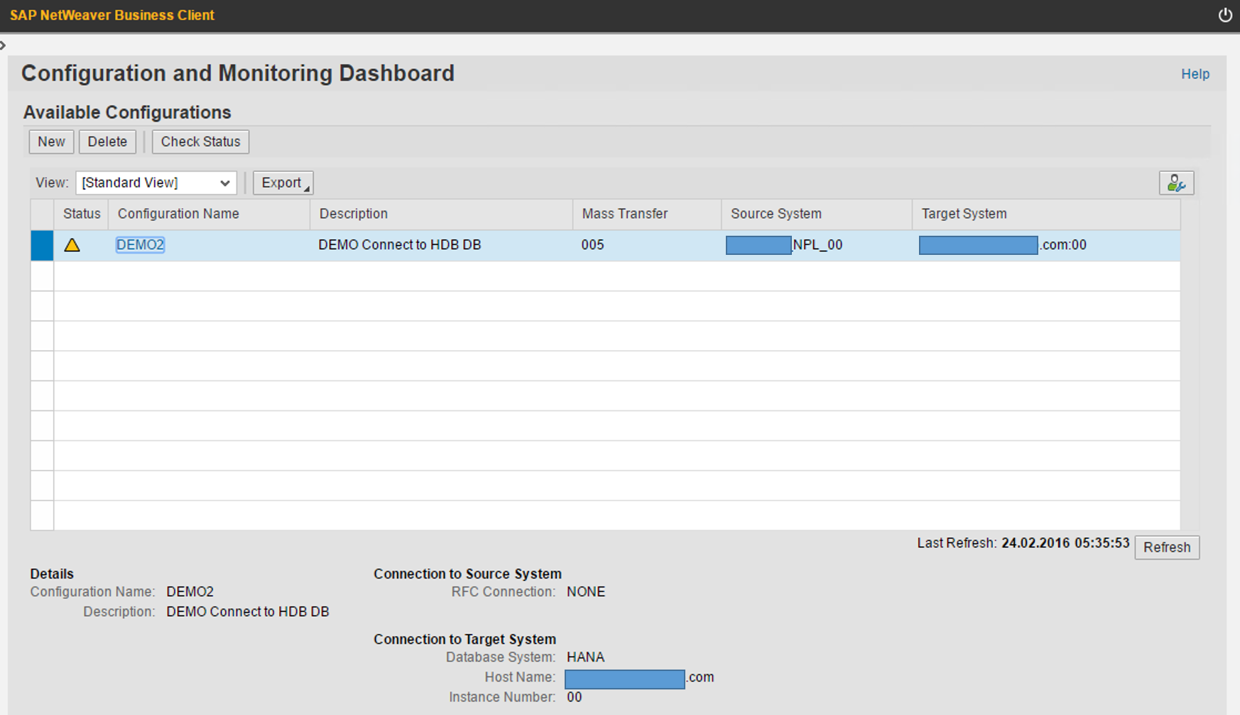 SAP Monitoring including SLT Monitoring