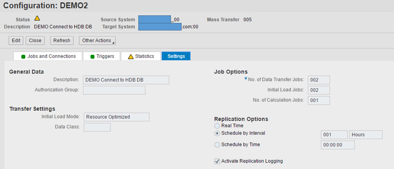 SAP Monitoring features SLT Monitoring