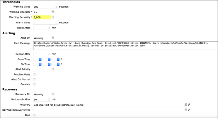 Sap Monitoring Long Running Transaction And Expensive Sql Analysis