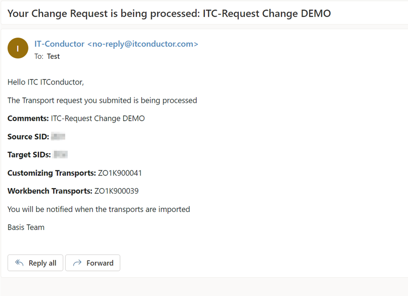 Automated SAP Transport Request Management
