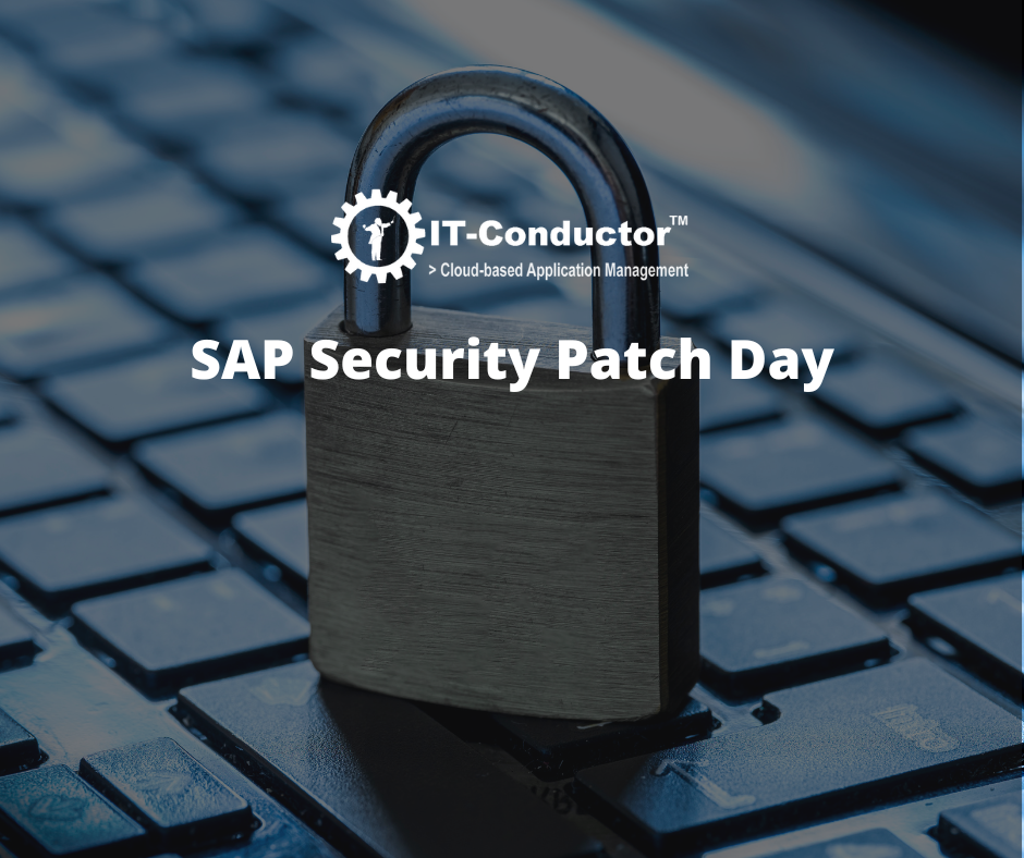 SAP Security Patch Day
