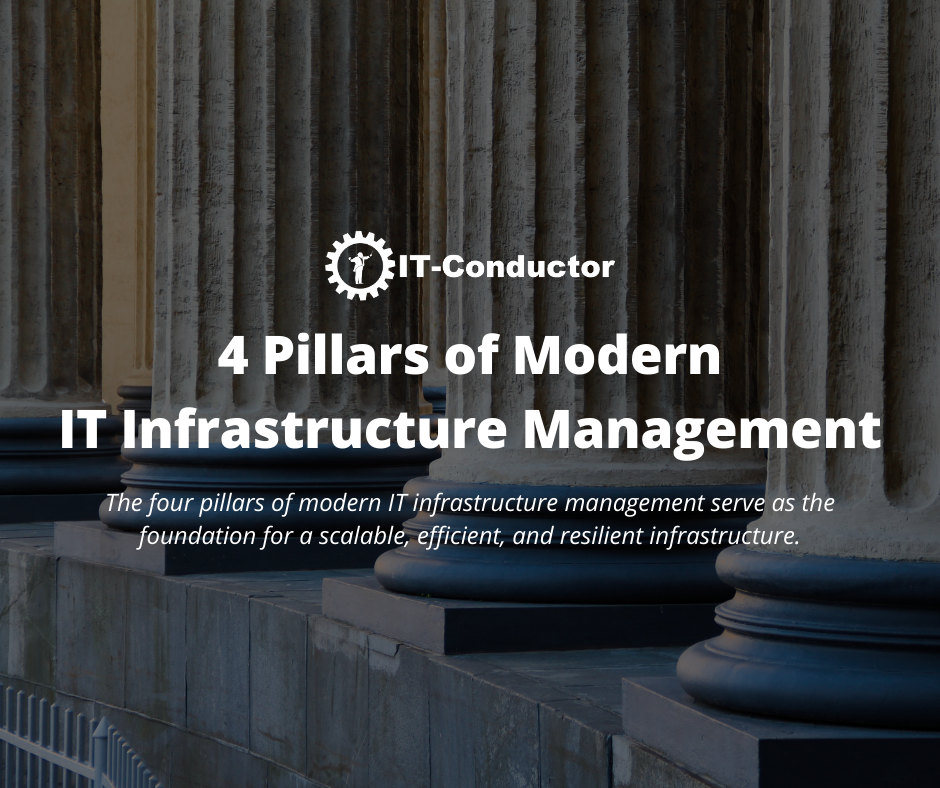 4 Pillars of Modern IT Infrastructure Management
